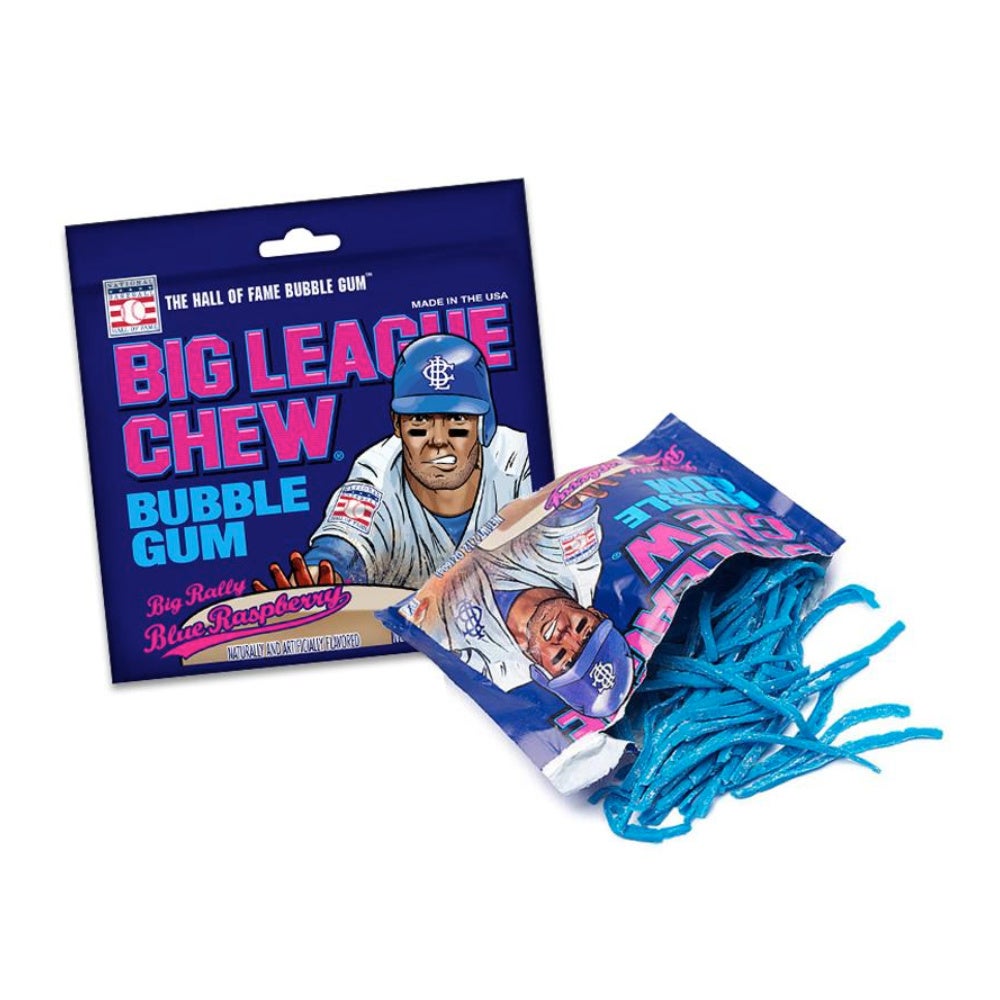 Big League Chew - Big Rally Blue Raspberry | Canberra Candy Pty Ltd